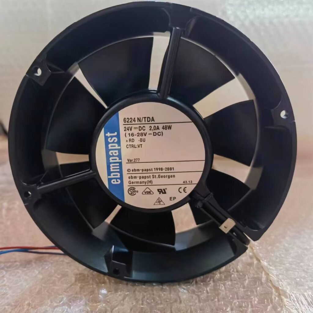 DC Centrifugal Fan 6224N/TDA 24VDC 48W Axial Fans